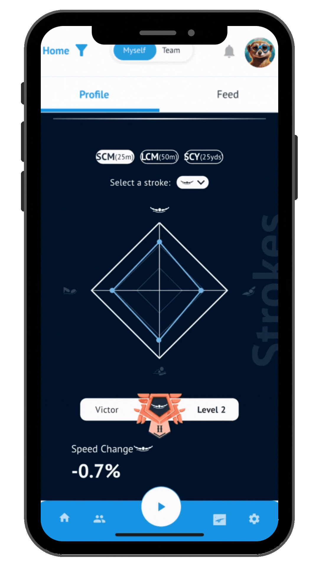Unlocking the Stroke Mastery Badge on Your Athlete Profile